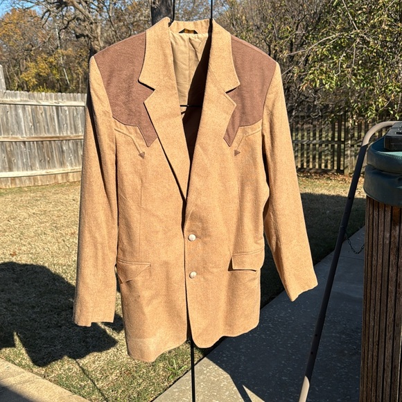 Pioneer Wear | Jackets & Coats | Vintage Pioneer Wear Western Tan ...